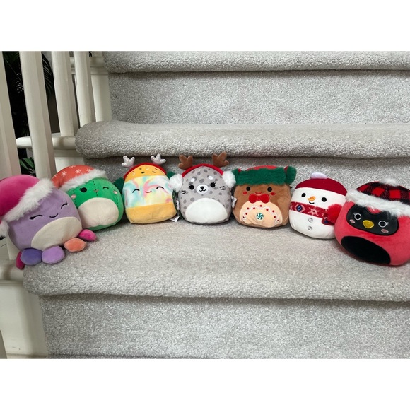 Squishmallows | Toys | Bundle Squishmallows 5 Holiday Plush Set Nwt ...